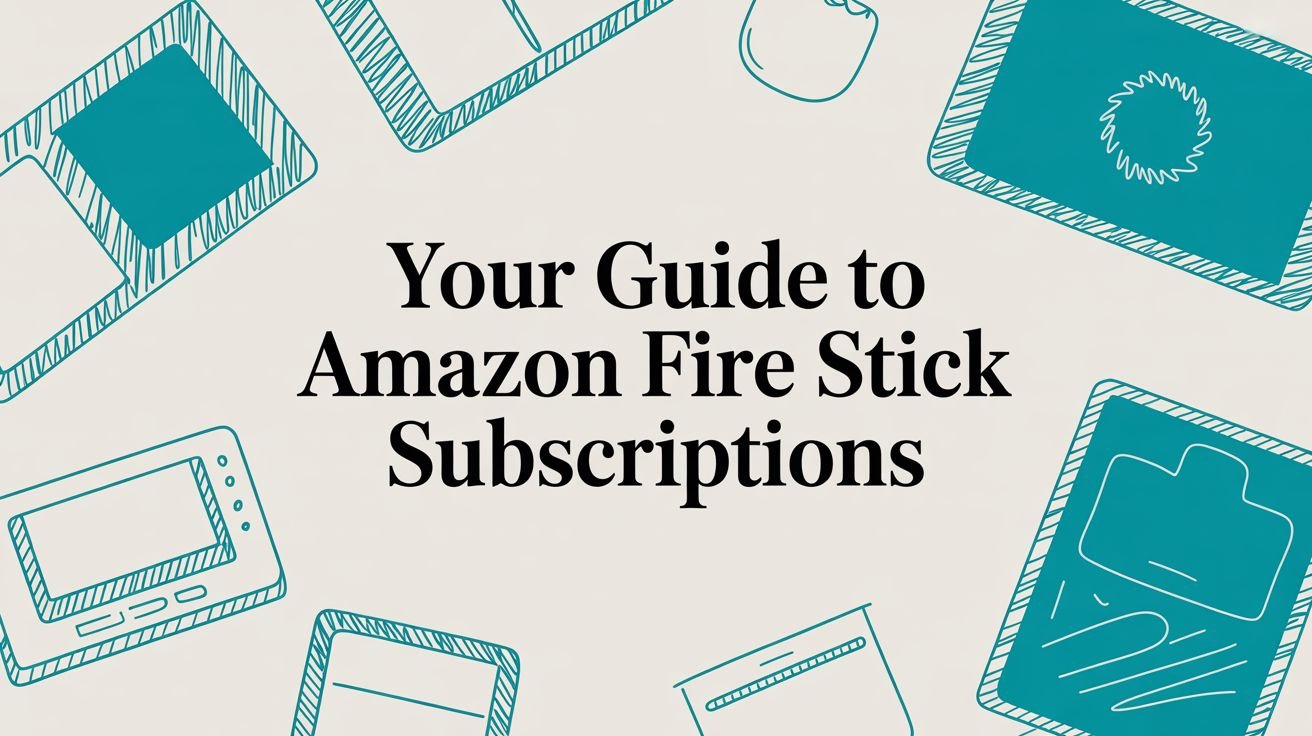 Your Expert Guide to Amazon Fire Stick Subscriptions